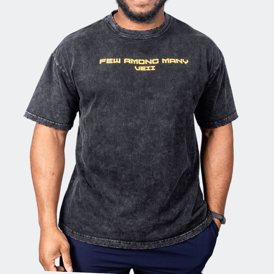 Few Among Many Tee Grey Veii Apparel Heavyweight Cotton | Veii Apparel