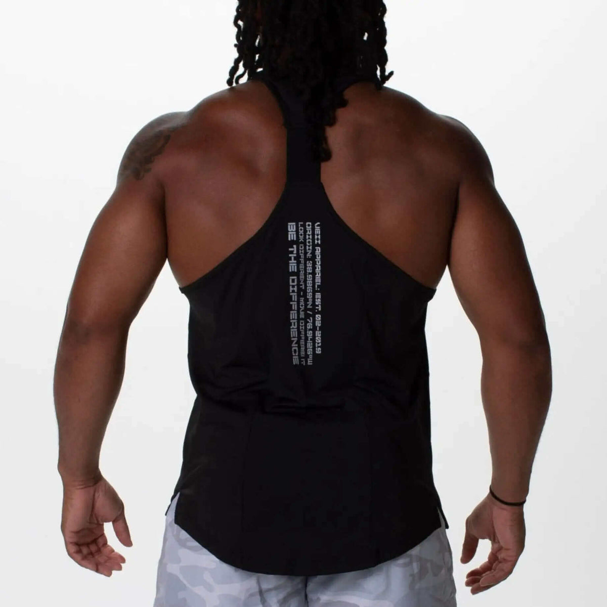 Identity Dri-FIT Tank - Black Color Fi Wicking Veii Apparel. | Veii Apparel