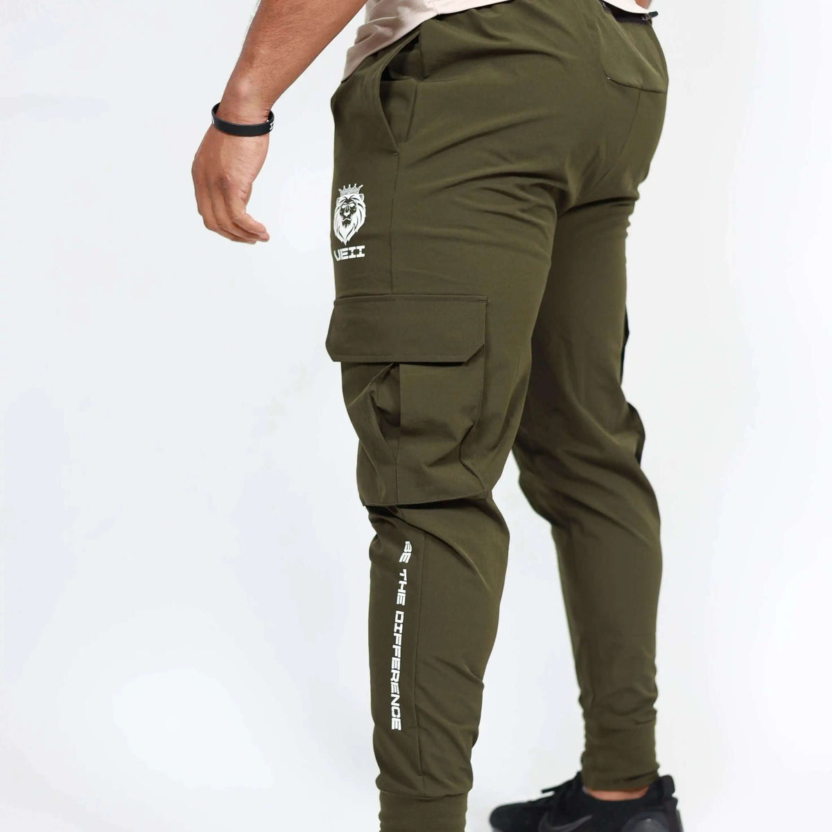 Infinity Cargo Joggers - Olive Green Sweats Veii Apparel | Veii Apparel